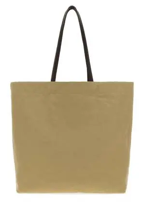 THE ROW Khaki Canvas Tori Shopping Bag