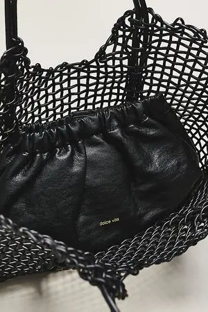 Dolce Vita Briza Perforated Tote - Black