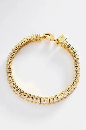 CRYSTAL HAZE Baguette Bracelet Clear