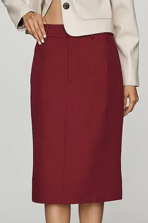 MARE MARE Trouser Skirt - Dark Red