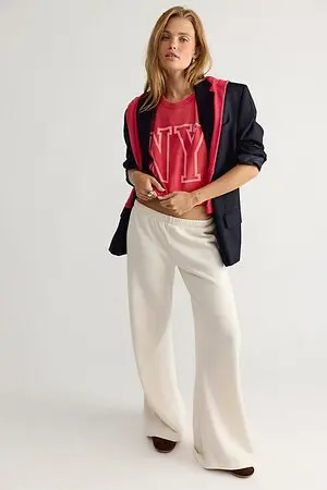 Citizens Of Humanity Nora Knit Pull-on Wide Leg Pants - Pashmina