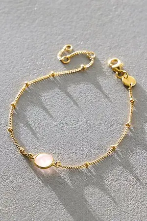 GHOST LONDON Rose Quartz Healing Bracelet