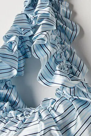OPÉRASPORT Printed Shirley Bag - Blue Stripe