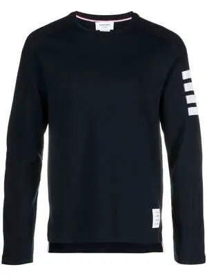 Thom Browne 4-bar Stripe Sweatshirt - Navy