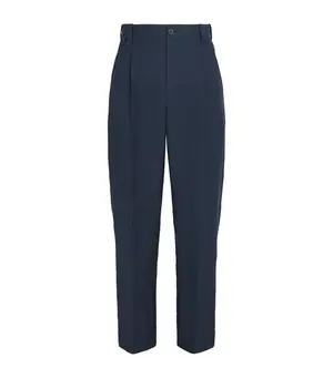 Jacquemus Linen-blend Pleated Croisière Trousers