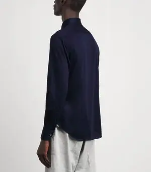 Corneliani Cotton Twill Long-sleeve Shirt