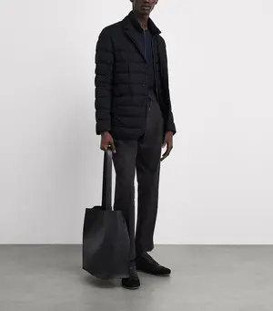 Herno Down Quilted Puffer Blazer Jacket