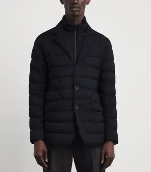Herno Down Quilted Puffer Blazer Jacket