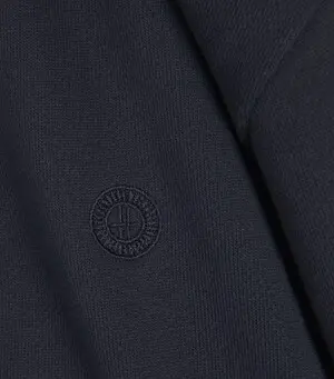 Harrods Cotton Jersey Quarter-zip Sweatshirt