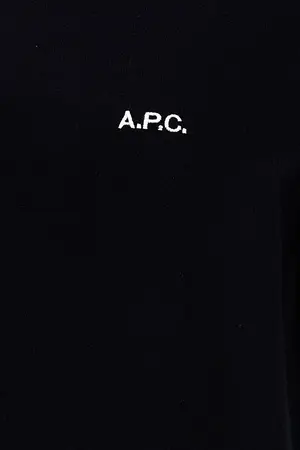 A.p.c. Logo Embroidered Short-sleeved Polo Shirt