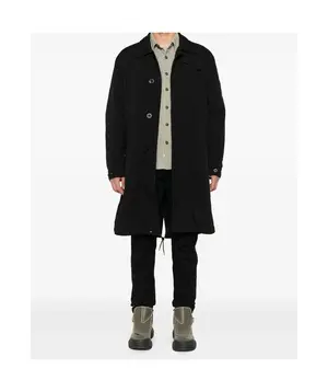 C.P. COMPANY Button-fastening Lens-detail Coat