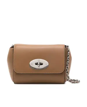 Mulberry Lilly Foldover Top Mini Shoulder Bag - Brown