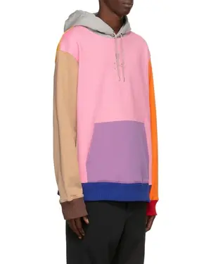 MASTERMIND WORLD Color Matching Hooded Hoodie