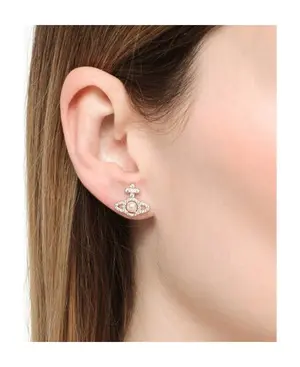 VIVIENNE WESTWOOD Logo Earrings