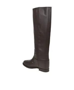 VIA ROMA 15 V Plaque Round Toe Boots