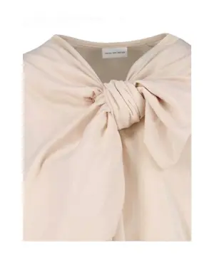 Dries Van Noten Hebitta Bow Detail T-shirt