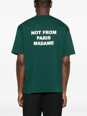 Drole De Monsieur Drôle De Slogan Print T-shirt