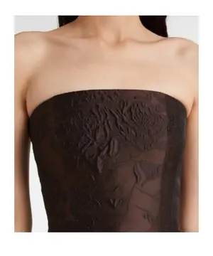 EMILIA WICKSTEAD Laelia Jacquard Corset Gown