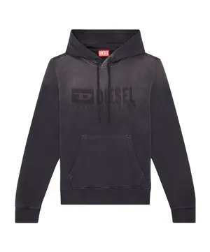 DIESEL® S-ginn-hood-k44 Hoodie - Black