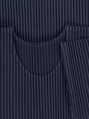 Issey Miyake Short-sleeved T-shirt - Navy