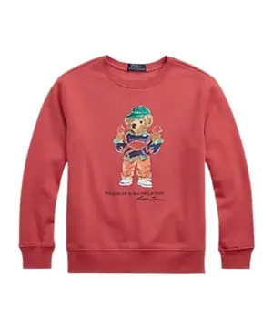 Polo Ralph Lauren Bear Fleece Sweatshirt - Red