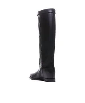 VIA ROMA 15 Knee-high Boots With Padlock Detail