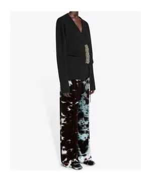 Dries Van Noten Embellished Wrap Cardigan