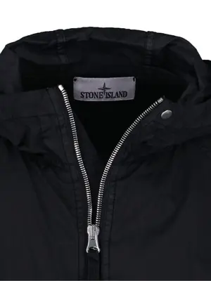 Stone Island Zip-up Hooded Jacket