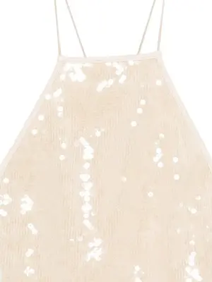 Oseree Sequin Embellished One Piece Swimsuit