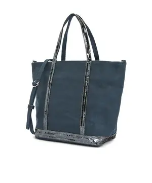 Vanessa Bruno Small Cabas Sequin-embellished Tote Bag