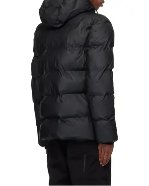Rains Hooded Down Jacket