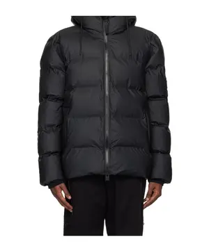 Rains Hooded Down Jacket