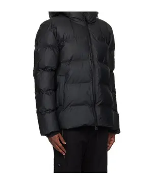 Rains Hooded Down Jacket