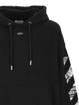 Off-White Arrows Printed Drawstring Hoodie