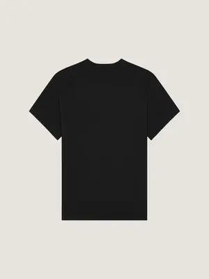 Givenchy Cotton T-shirt With Paris Embroidery - Black