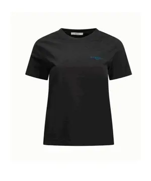 Givenchy Cotton T-shirt With Paris Embroidery - Black