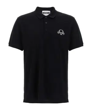 Moschino Short-sleeved Polo Shirt - Black