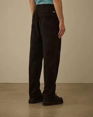 C.P. COMPANY Cargo-pocket Trousers With Iconic Lens Logo