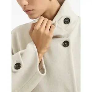 Brunello Cucinelli Single-breasted Belted Coat