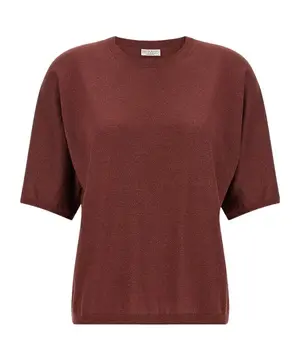 Brunello Cucinelli Sparkling' Sweater - Red