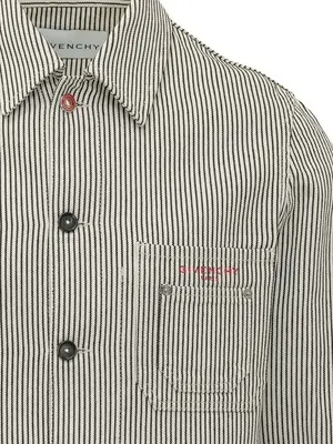 Givenchy Collared Long-sleeved Casual Jacket