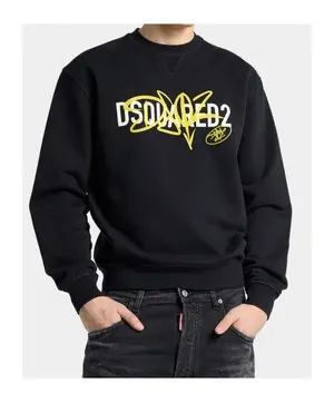 Dsquared2 Graffiti Cool Fit Crewneck Sweatshirt