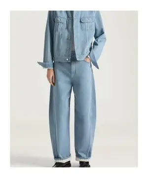 Givenchy Couture Seam Jeans With Striped Reverse