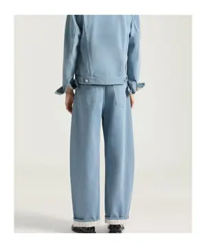 Givenchy Couture Seam Jeans With Striped Reverse