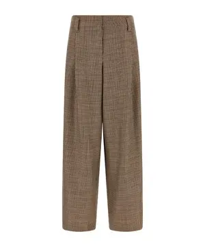 Brunello Cucinelli Casual Pants With Belt Loops - Brown