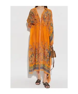 Etro Allover Printed Beach Dress