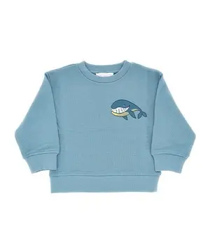 Stella McCartney Long-sleeved Sweatshirt - Blue