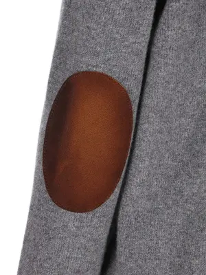 Prada Wool Crew-neck Sweater With Ribbed Details