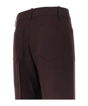 Victoria Beckham Alina' Wool Flannel Pants