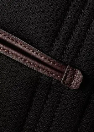 Paul Smith Burgundy Leather Backpack